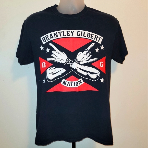 Shirts | Vintage Brantley Gilbert Stone Cold Country By The Grace Of ...